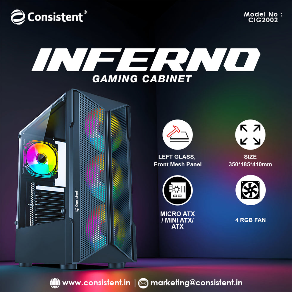Consistent Inferno Gaming Cabinet 2002 – Everest Store